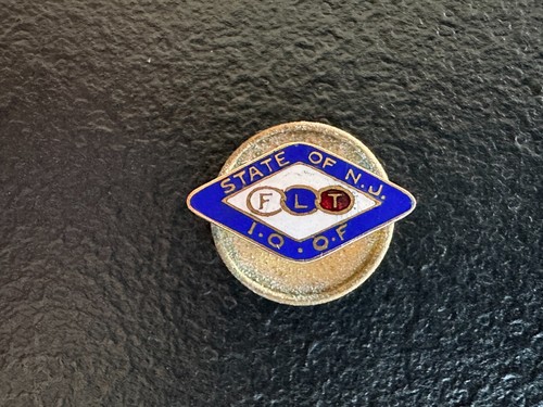 Antique - I.O.O.F. - ODD FELLOWS - STATE OF NEW JERSEY - Enameled Lapel ...