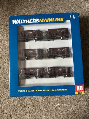Walthers HO Scale 24’ Ore Car set. DMIR. BLE BNSF CN CP CSX IC KCS NS ...