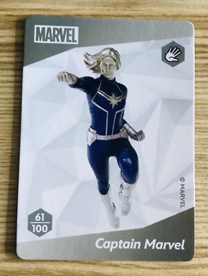 Woolworths Collectibles Disney 100 Wonders - Captain Marvel (61/100) | eBay