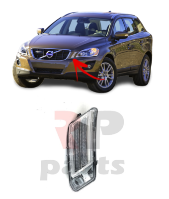 FOR VOLVO XC60 2008 - 2013 NEW FRONT DRL LED LIGHT LAMPS LEFT N/S ...