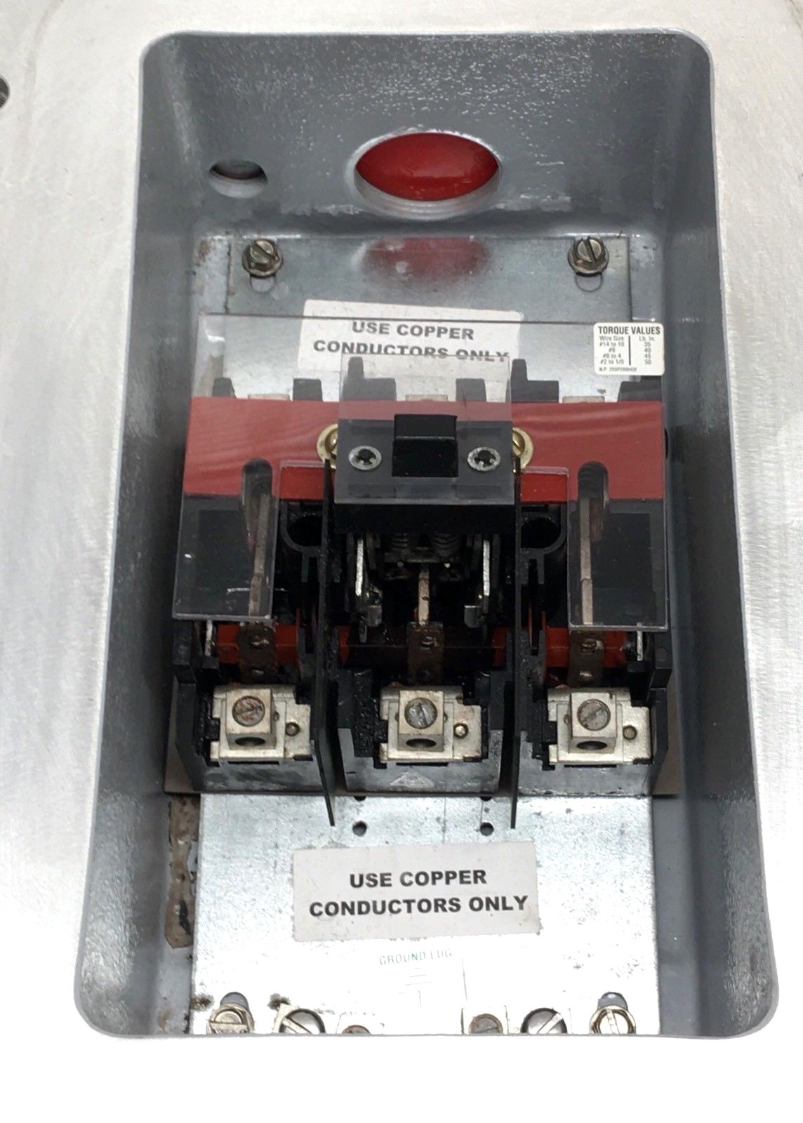 Appleton AEAB12620S 20A 600V AE Series Explosion Proof Disconnect ...