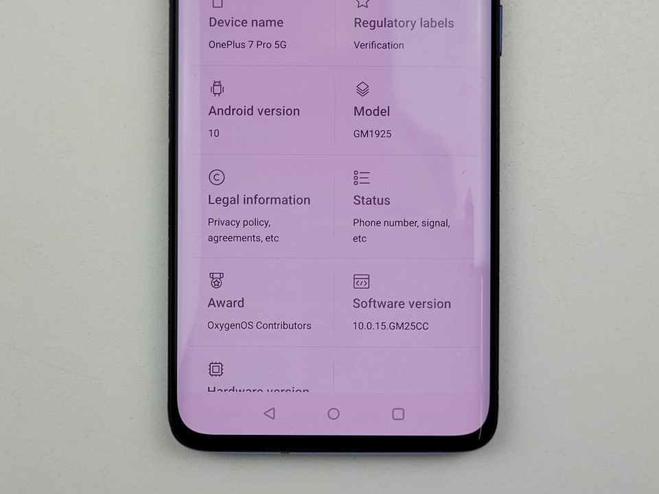 OnePlus 7 Pro 5G (GM1915) 256GB - Nebula Blue (Sprint) - POOR CONDITION ...