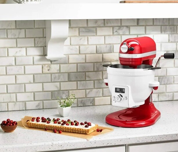RARE KitchenAid KSM1CBL Precise Heat Mixing Bowl-Lift Stand Mixers New ...