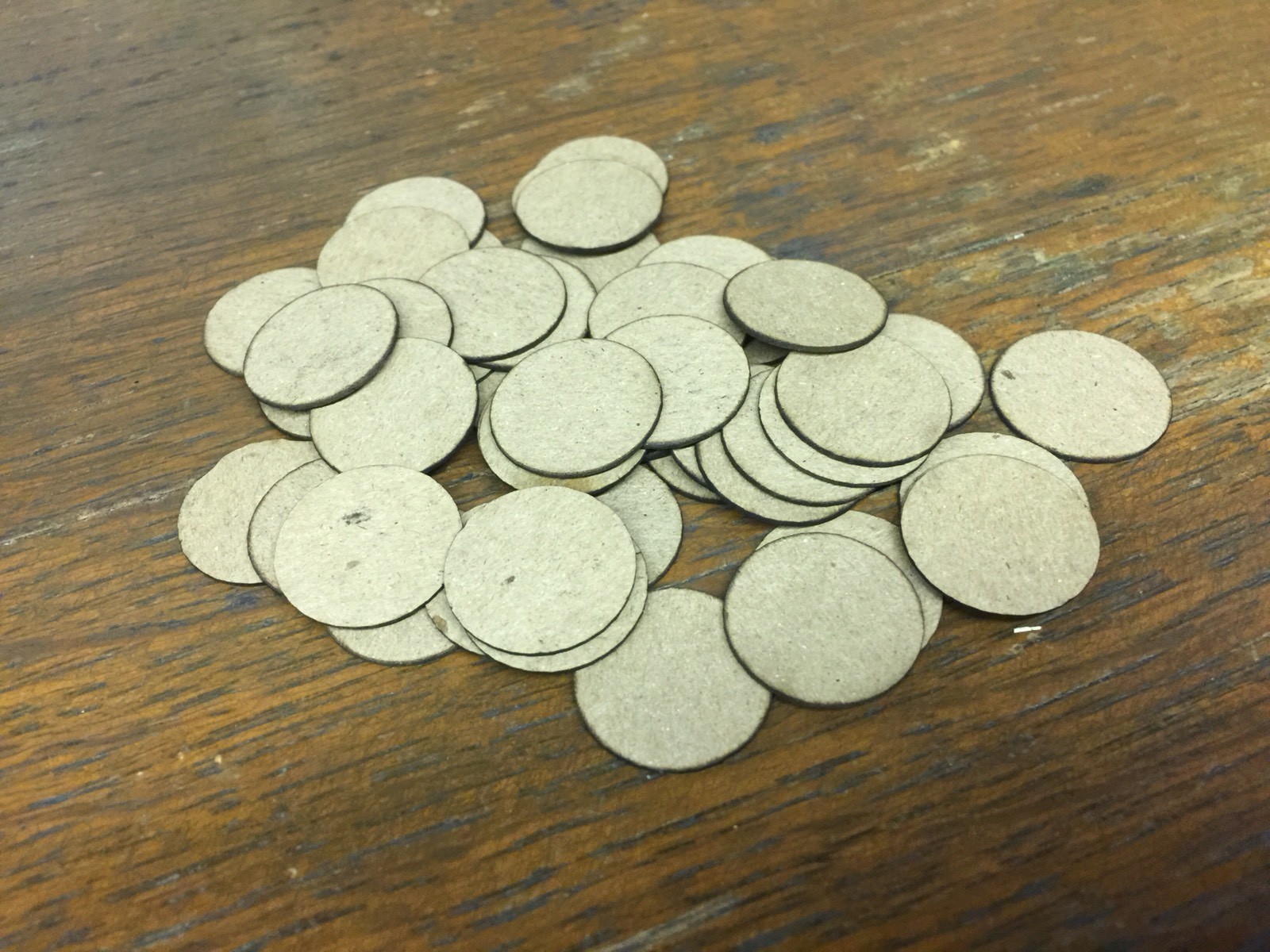 100 New Cardboard Lifter Discs Disks for Player Piano Pouches 3/4" x ...