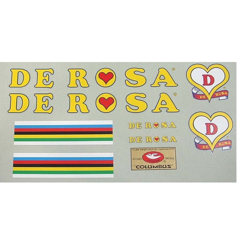 De Rosa Derosa late 70s full set of decals vintage | eBay