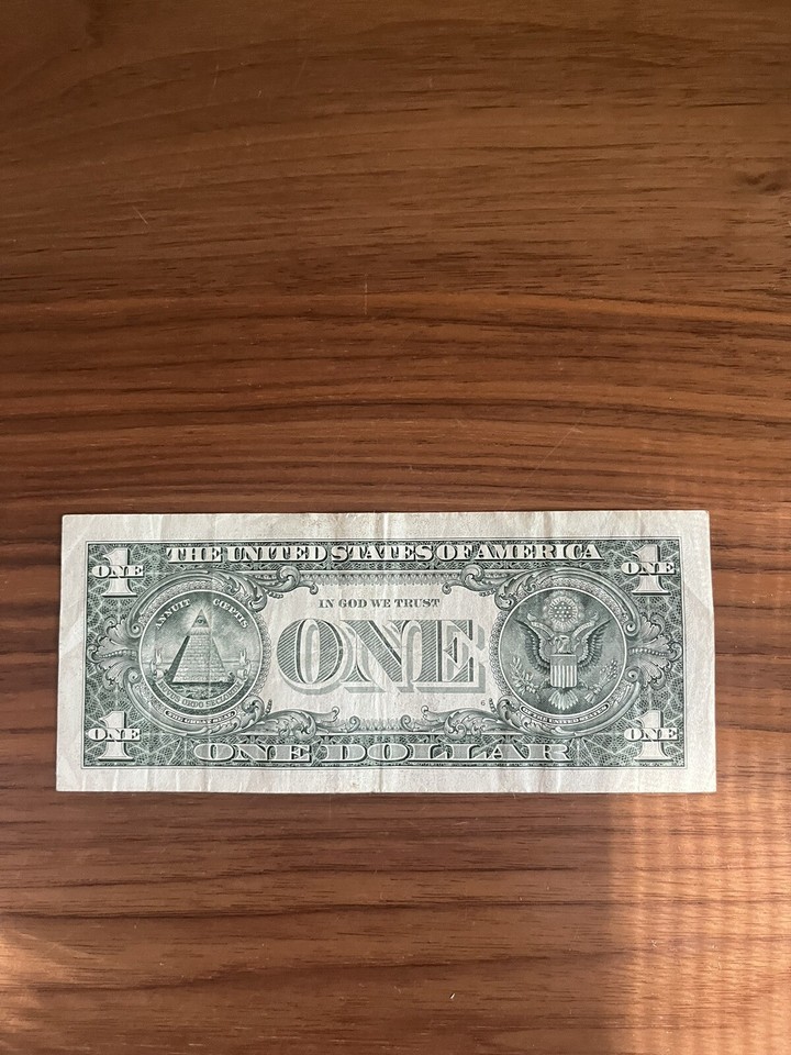 Fancy Serial Number US Bank Note binary $1 dollar bill 60660606 | eBay