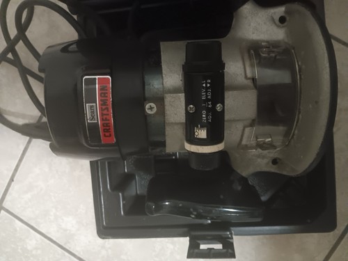 Sears craftsman black router, comes with carring case and working light ...