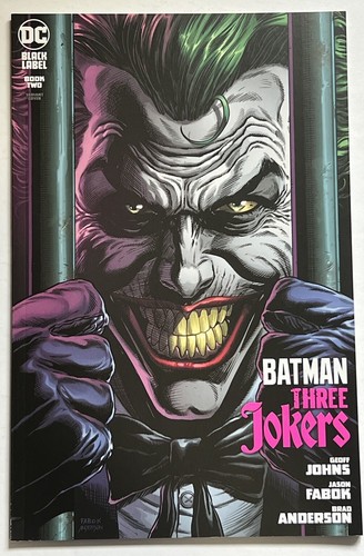 NM DC Batman: Three Jokers Black Label Book 2 Variant Cover Comic Book ...