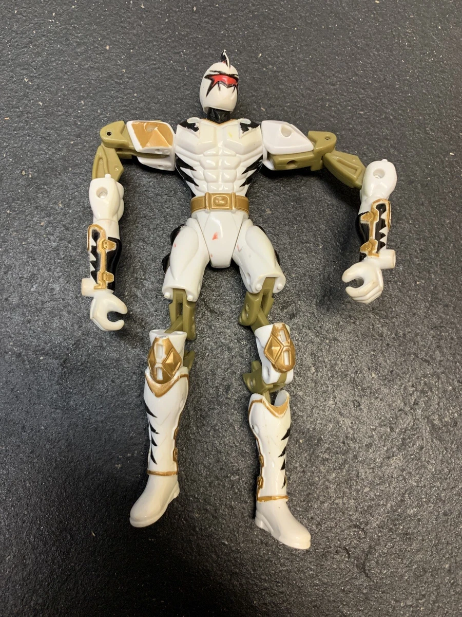 Power Rangers Dino Thunder White Ranger Battlizer