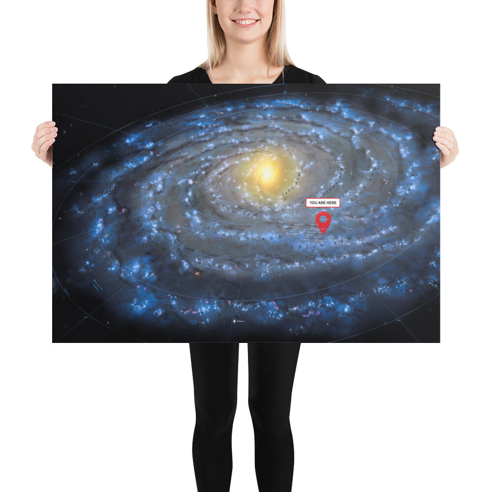 Universe You Are Here Poster
