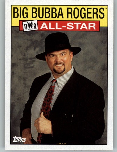 2016 WWE Heritage NWO/WCW All Star #9 Big Bubba Rogers | eBay