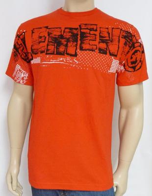 Element Skateboards Monumenta Graphic Tee Mens Red 100% Cotton T-Shirt ...
