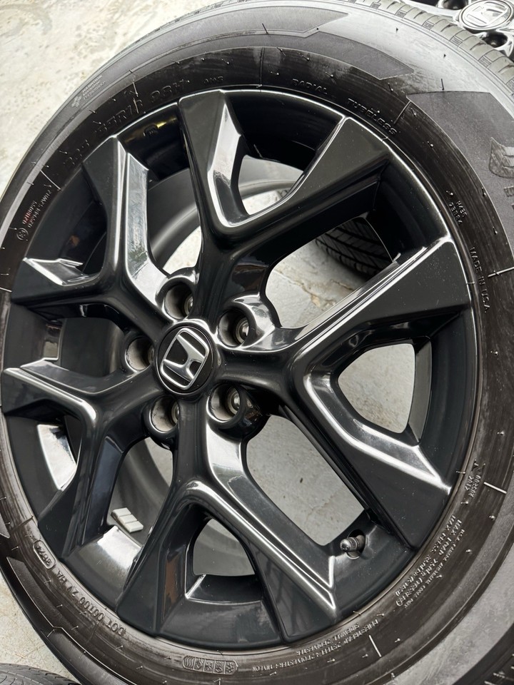 18" Honda HR-V CR-V OEM Wheels Rims Tires 60301 2021 2022 2023 2024 ...