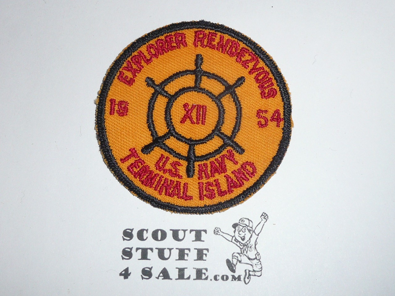 1954 Region 12 Sea Explorer Scout Rendezvous Patch - Terminal Island ...
