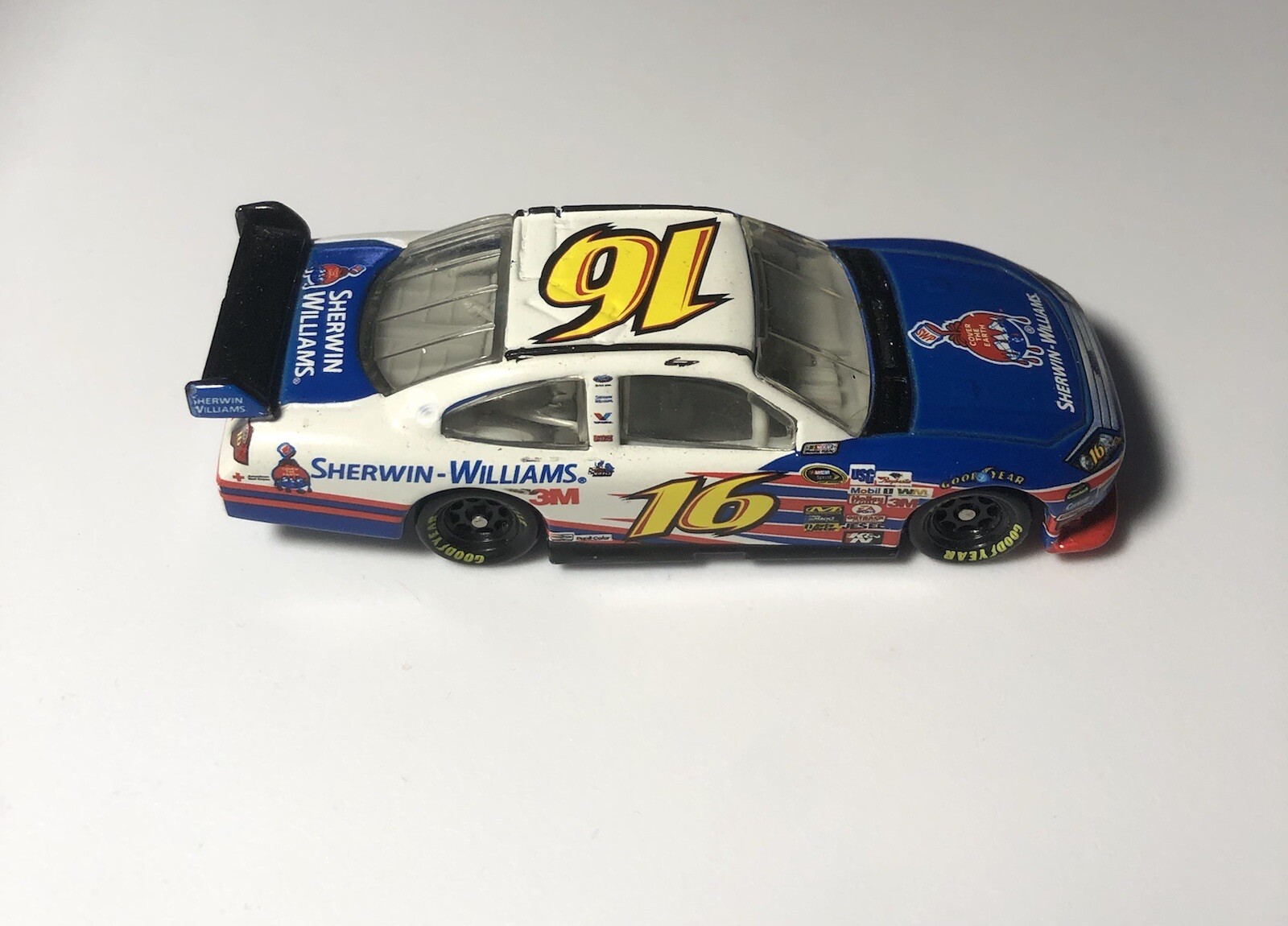 1/64 2010 Greg Biffle #16 Sherwin-Williams 3M PROMO NASCAR Diecast RARE ...