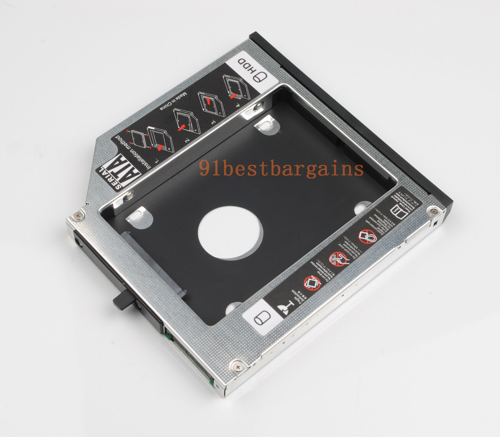 New 2nd SATA Hard Drive Caddy 12.7mm for Lenovo Thinkpad T420 T420i ...