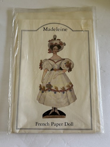 NOS Madeleine French Paper Doll Unused Complete | eBay