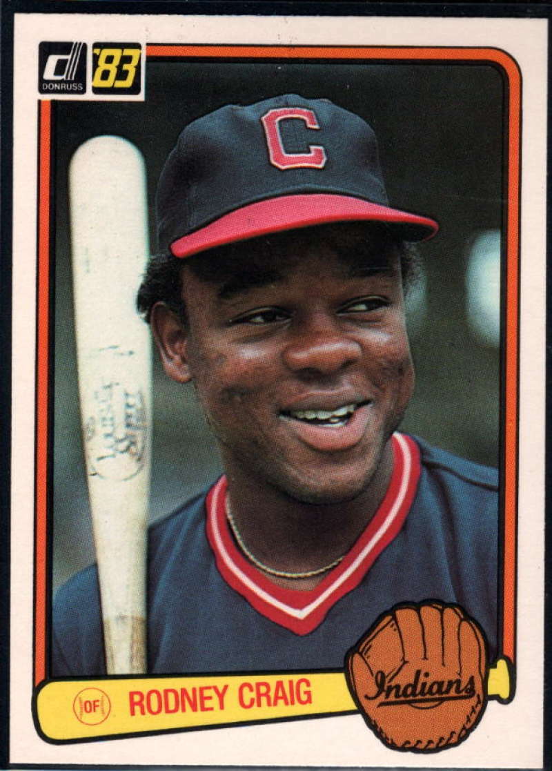 1983 Donruss #515 Rodney Craig NM-MT Indians | eBay.de