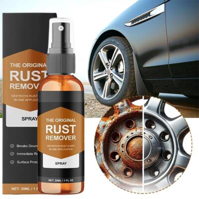 Multi-purpose Car Rust Removal Spray Rust Remover Rust Inhibitor Spray ...