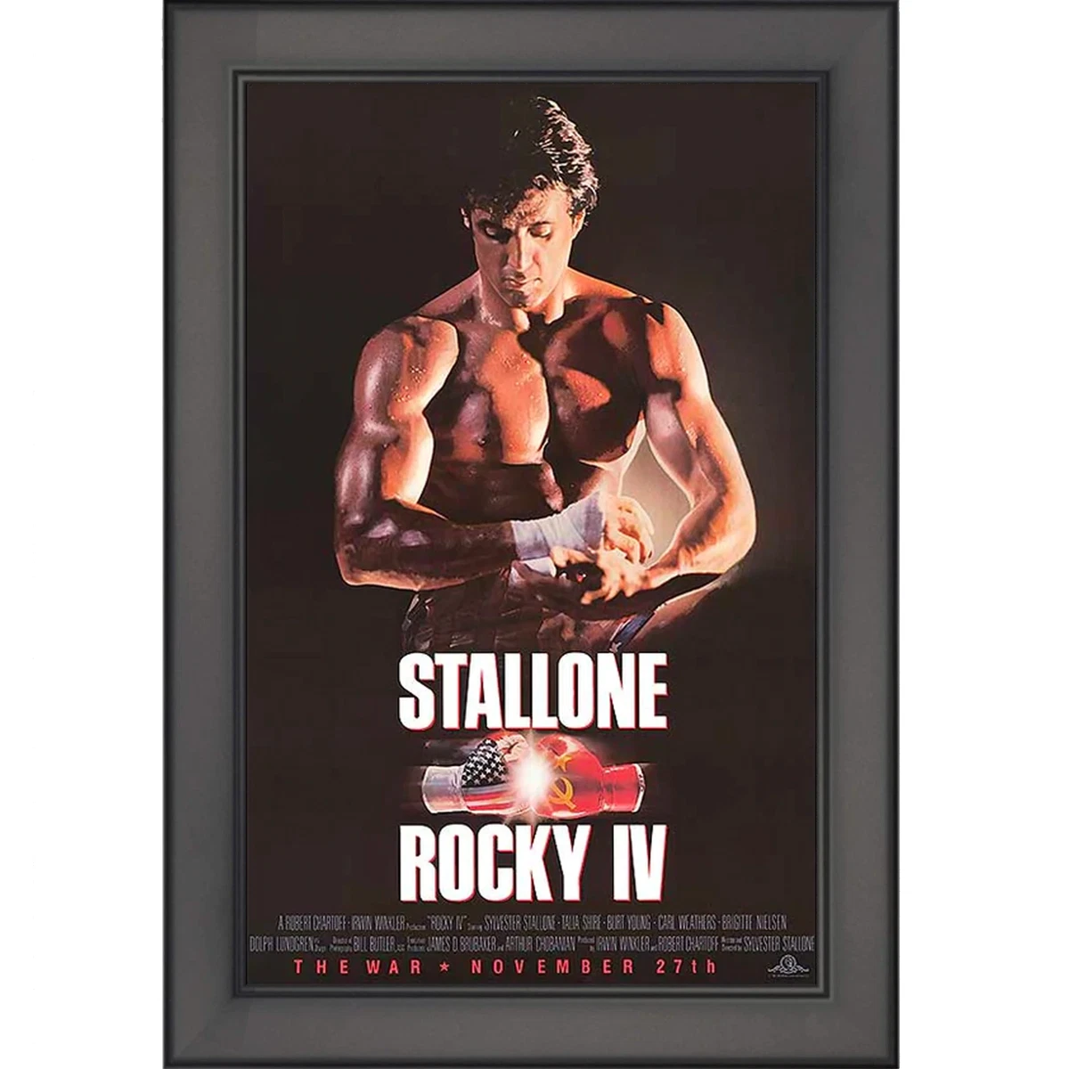 Framed Rocky Poster