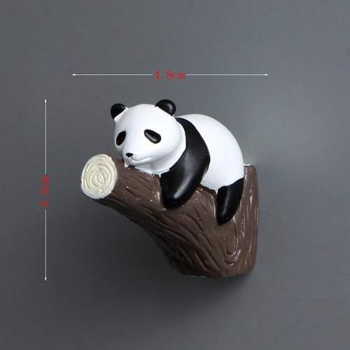 Three-dimensional Creative Small Cute Plastic Panda Shape Figure | eBay