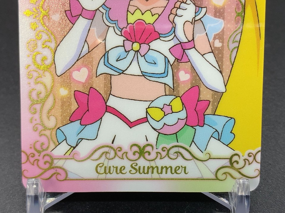 Summer P01 02 Tropical Rouge Pretty Cure Pre Cure Card TCG Toei Bandai ...
