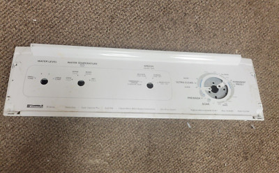 Kenmore Recycled Washer/Washing Machine Console/Trim/Control Panel ...