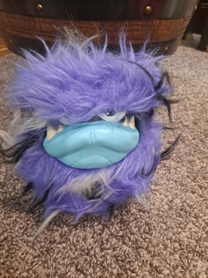 Grumblies Creature Blue Bolt Interactive Furry Monster | eBay