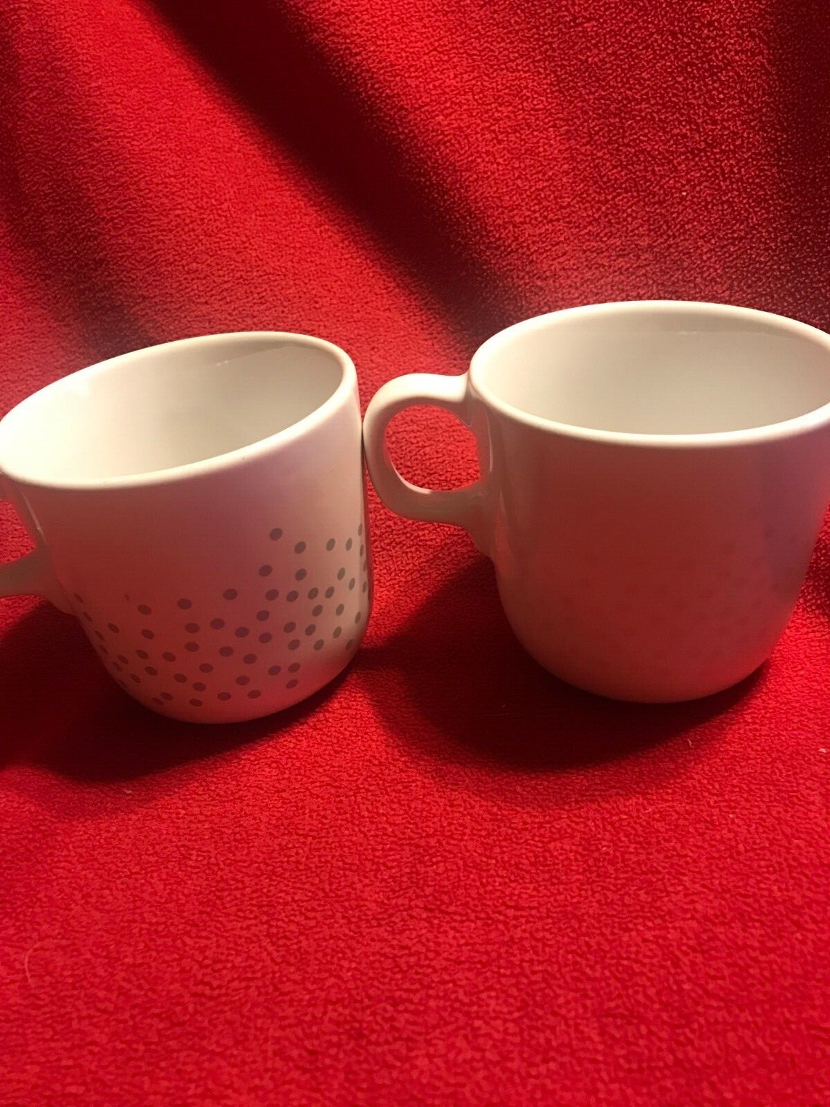 2 Ikea of Sweden Polka Dot Coffee Mugs 7 oz 1 Pink , 1Blue | eBay