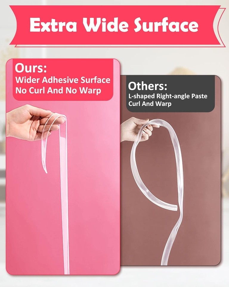 Baby Proofing, Clear Edge Protector Strip, Soft Corner Protectors for ...