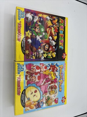 Nintendo Princess Peach Art Jigsaw Puzzle 100p 3D Puzzle Visual Echo ...