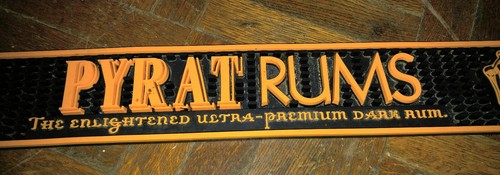 Pyrat Rums Enlightened Premium Dark Rum 24" Rubber Rail Runner Spill ...