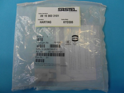 INSERTO QUINTAX Femmina HARTING 09 15 003 3101 - 09150033101 | eBay