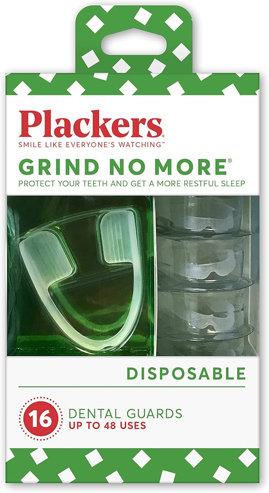 Plackers Grind No More Night Guard, Nighttime Protection for Teeth, BPA ...