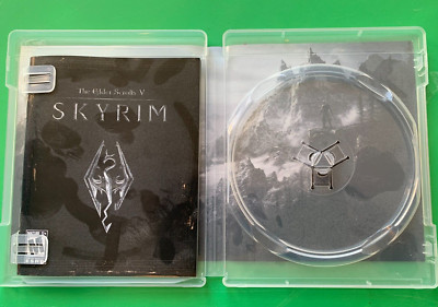 THE ELDER SCROLLS V: SKYRIM Map, Case and Guide. NO DISK | eBay