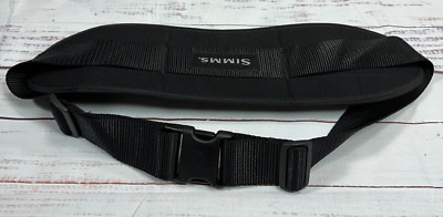 Simms Back Saver Wading Belt One Size Black Adjustable Buckle Fishing ...