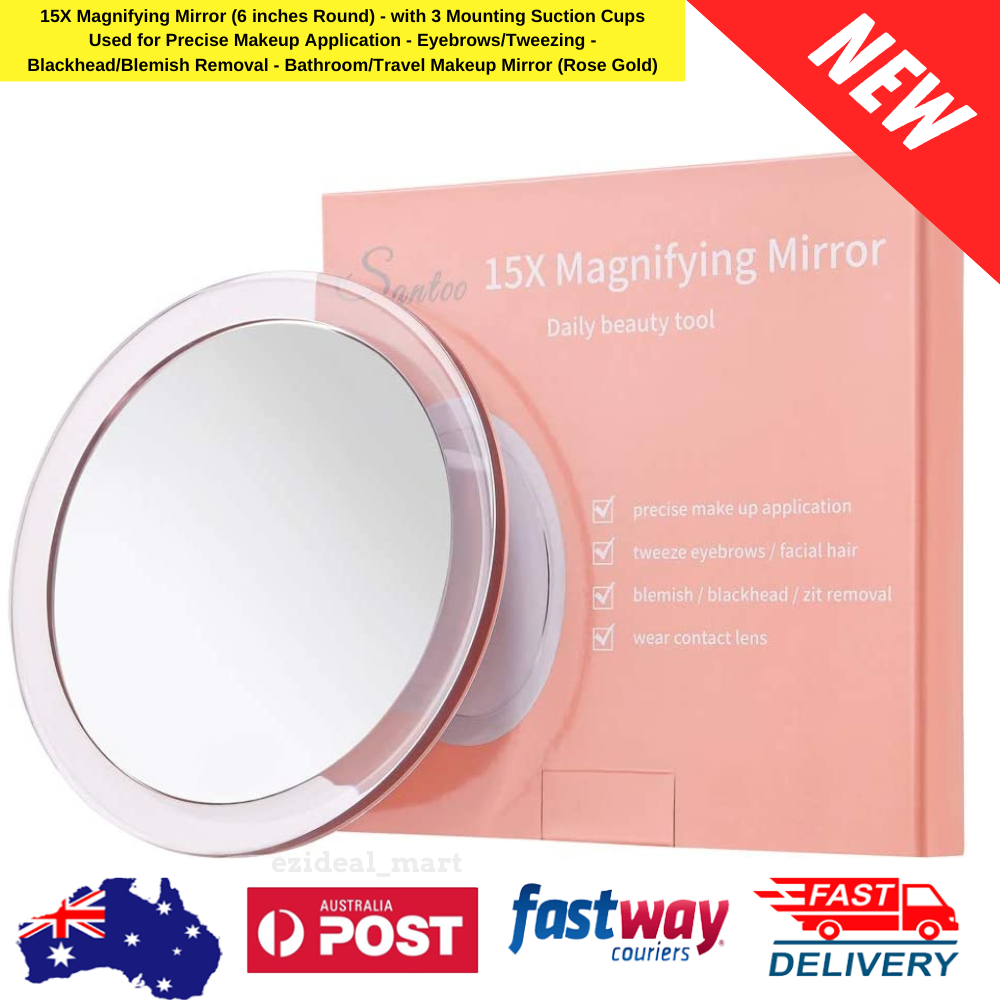 Wall Mount 15x Magnification Mirror