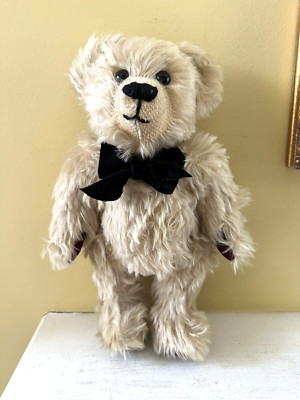 Bransgore Bear England Mohair Red Paws 14" Handmade Jointed | eBay