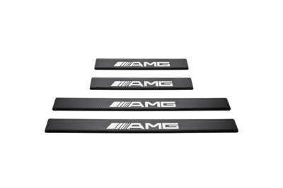 MERCEDES E W124 Plaques de seuil de porte AMG Salon Domaine Acier ...