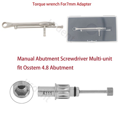 Dental Implant Abutment Screwdriver Multi-unit Multi Fix Torque Wrench ...