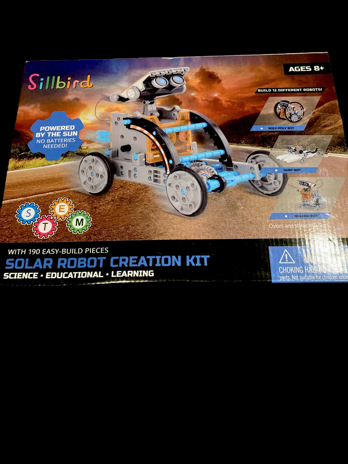 Discovery Kids Mindblown STEM 12-in-1 Solar Robot Creation 190-Piece ...