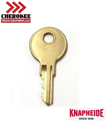 Knapheide 30830700 (Key# CH508), Replacement Key for Service Body ...