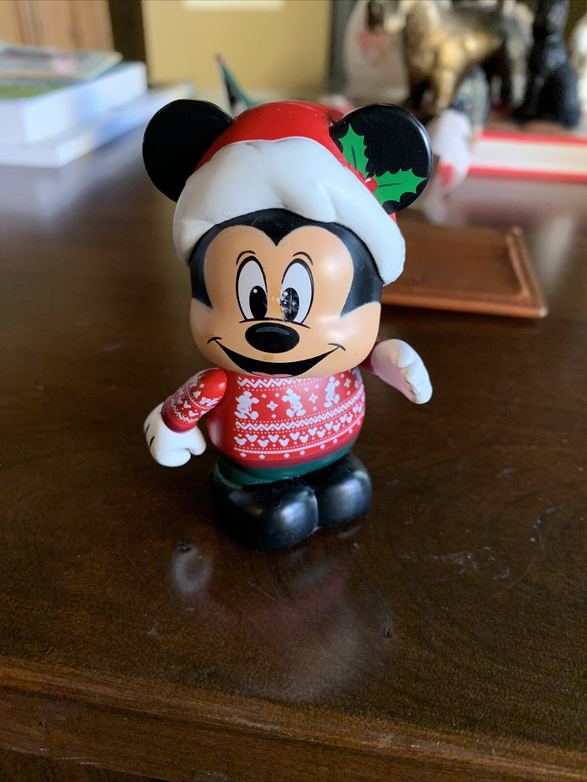 DISNEY VINYLMATION 3" HOLIDAY 2015 MICKEY MOUSE CHRISTMAS SANTA CLAUS ...