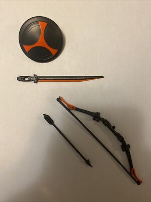 Marvel Legends Taskmaster Black Widow Weapons Only Comes Loose | eBay