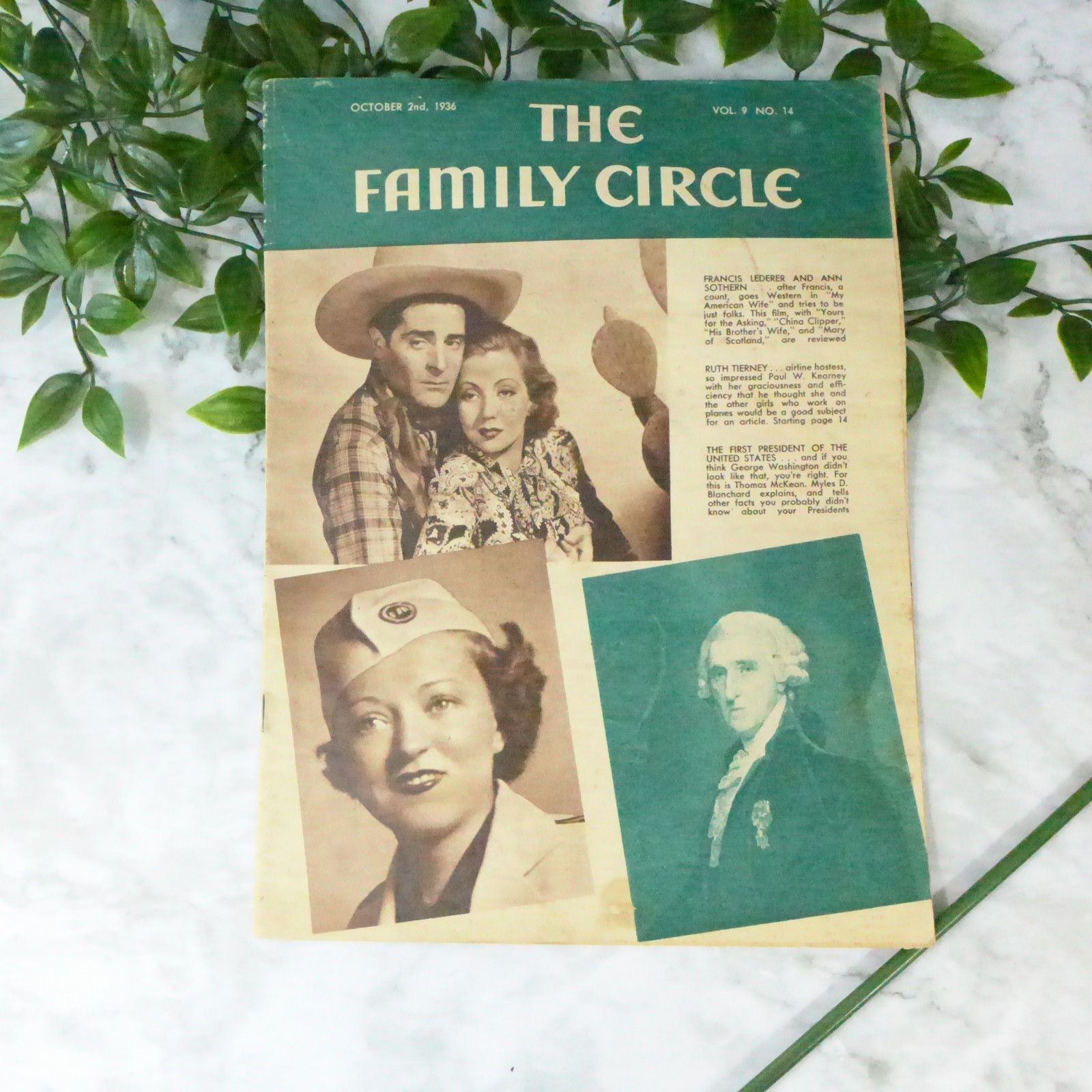 Lot of 3 Vintage 1936 The Family Circle Back Issues Magazines | eBay