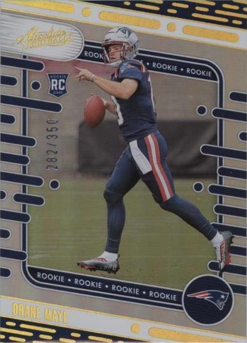 2024 Panini Absolute - Rookies Drake Maye #103 Spectrum /350 (RC) for ...