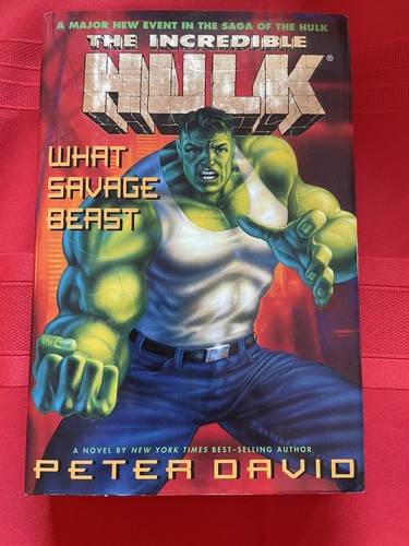 The Incredible Hulk--What Savage Beast by Peter David **AUTOGRAPHED ...