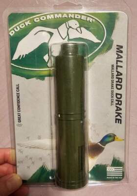 NEW/SEALED Duck Commander MALLARD DRAKE Duck Call Easy to Use Made in ...