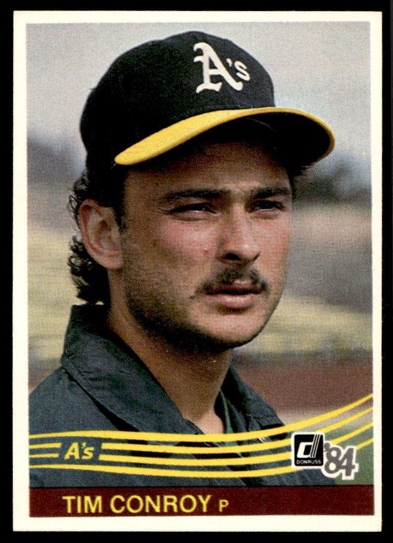 1984 Donruss 340 Tim Conroy Oakland Athletics RC Baseball Card | eBay