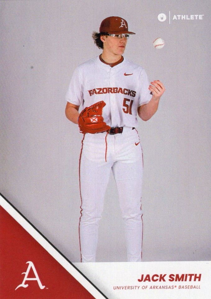 Onit 2024 Arkansas Razorbacks Baseball NIL Trading Cards - Pick from ...